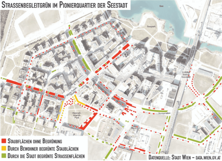 Wie sich die Seestadt das Grün zurückholt - Wir machen Wien